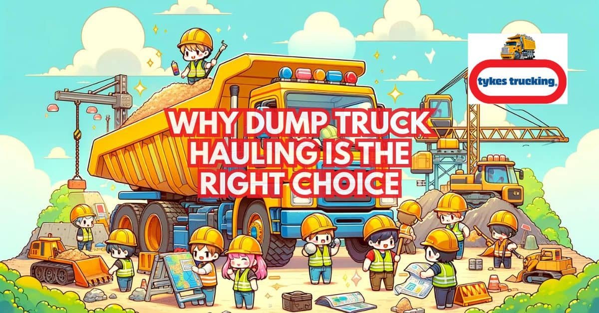 Why Dump Truck Hauling is the Right Choice