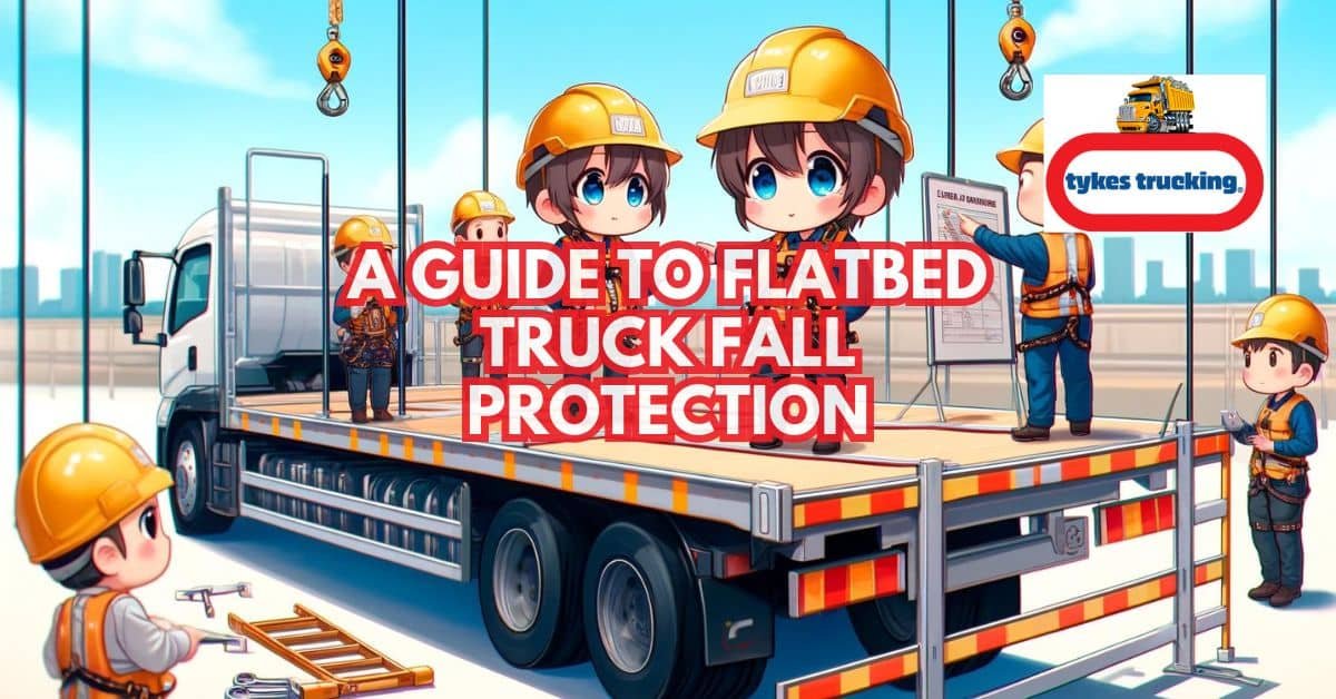 A Guide to Flatbed Truck Fall Protection: Secured Load and Crew