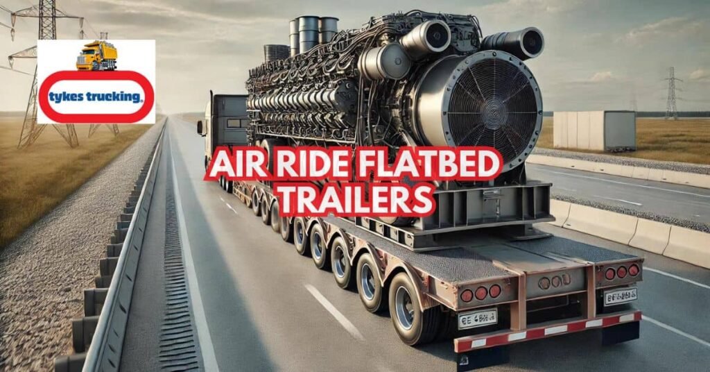 Air Ride Flatbed Trailers: The Safer Choice for Sensitive Cargo