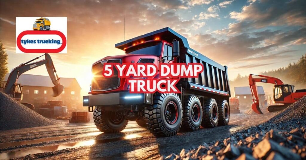 The Benefits of a 5 Yard Dump Truck for Your Construction Projects