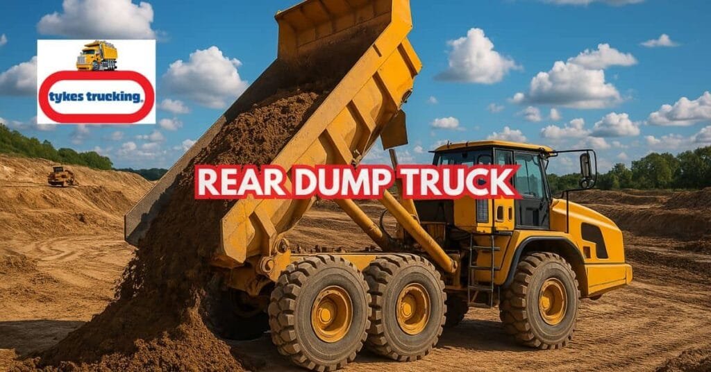 How Does a Rear Dump Truck Operate in Construction Projects?