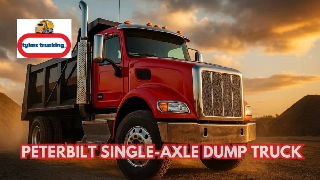 Peterbilt Single-Axle Dump Truck: Boosting Construction Efficiency