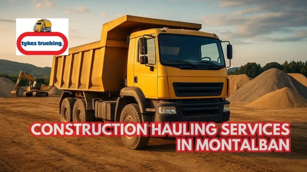 Construction Hauling Services in Montalban: Why They Matter